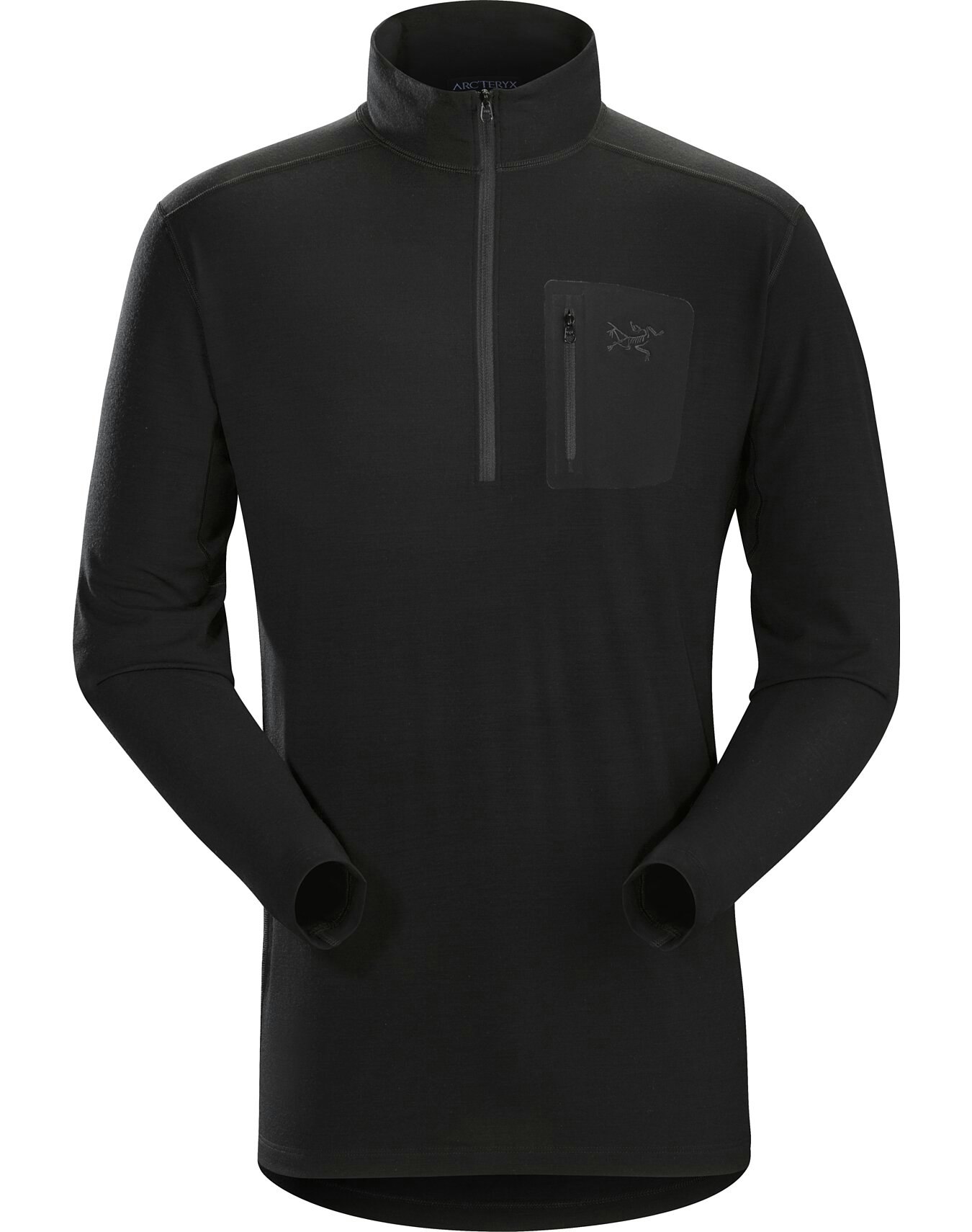 Cold WX Zip Neck AR - Wool Men's | Arc'teryx LEAF