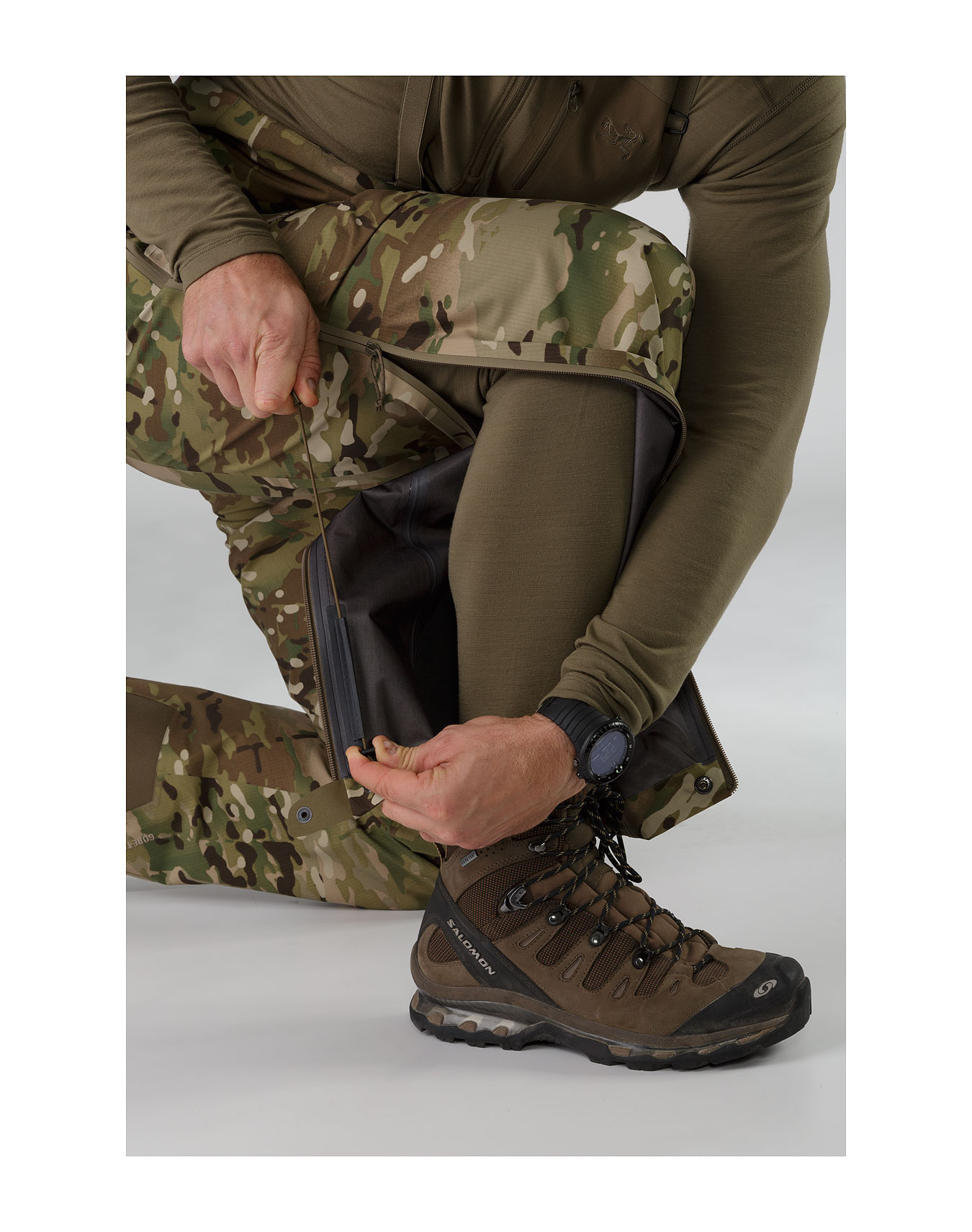 Alpha Bib Pant Gen 2 MultiCam Men's | Arc'teryx LEAF