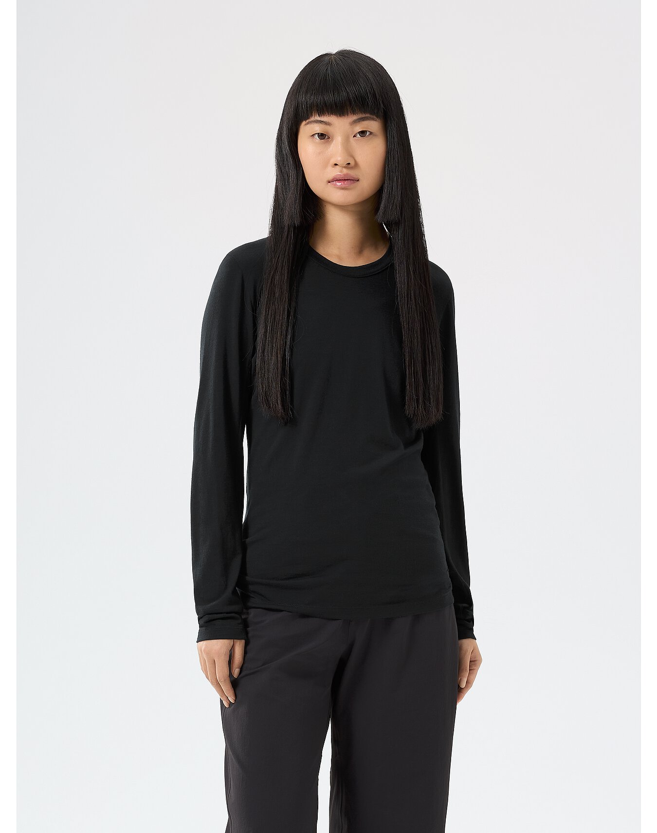 Frame Crew Neck Shirt LS Women's | Arc'teryx