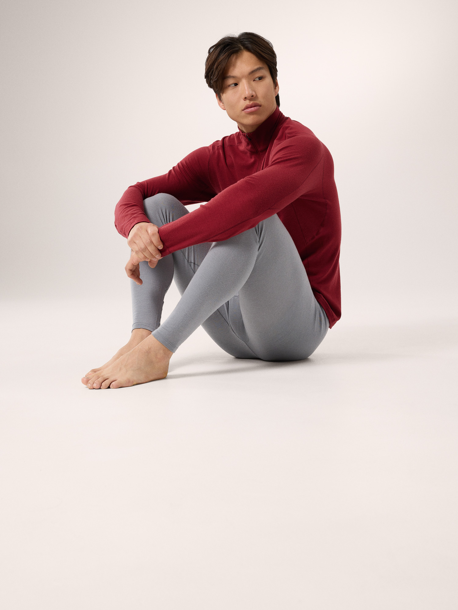 Rho Merino Wool Zip Neck Men's | Arc'teryx