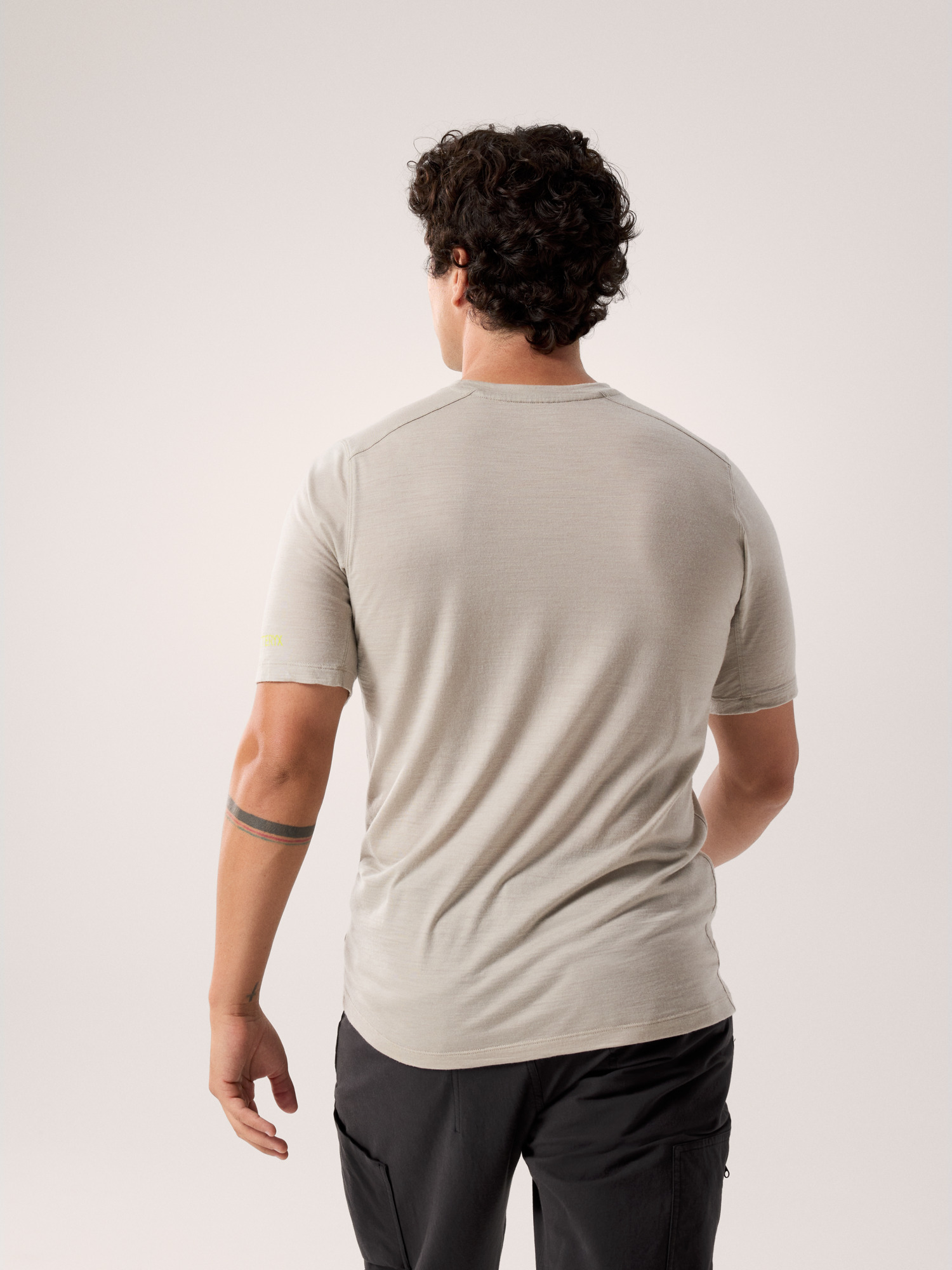 Ionia Merino Wool Logo Shirt SS Men's | Arc'teryx