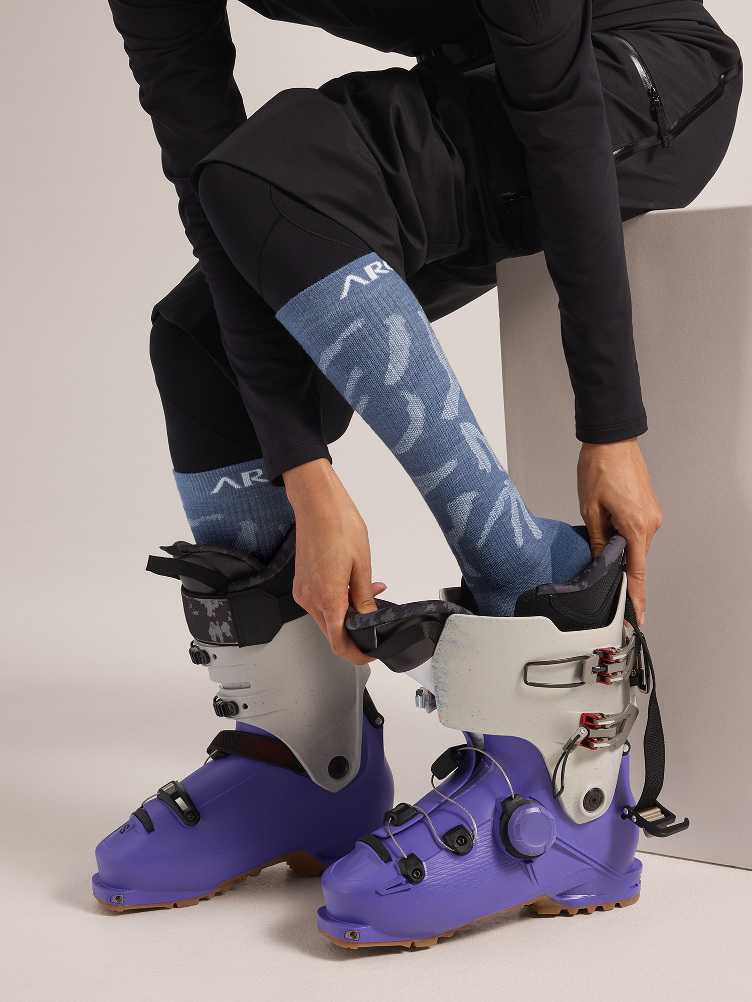 Merino Wool Grotto Ski Sock | Arc'teryx