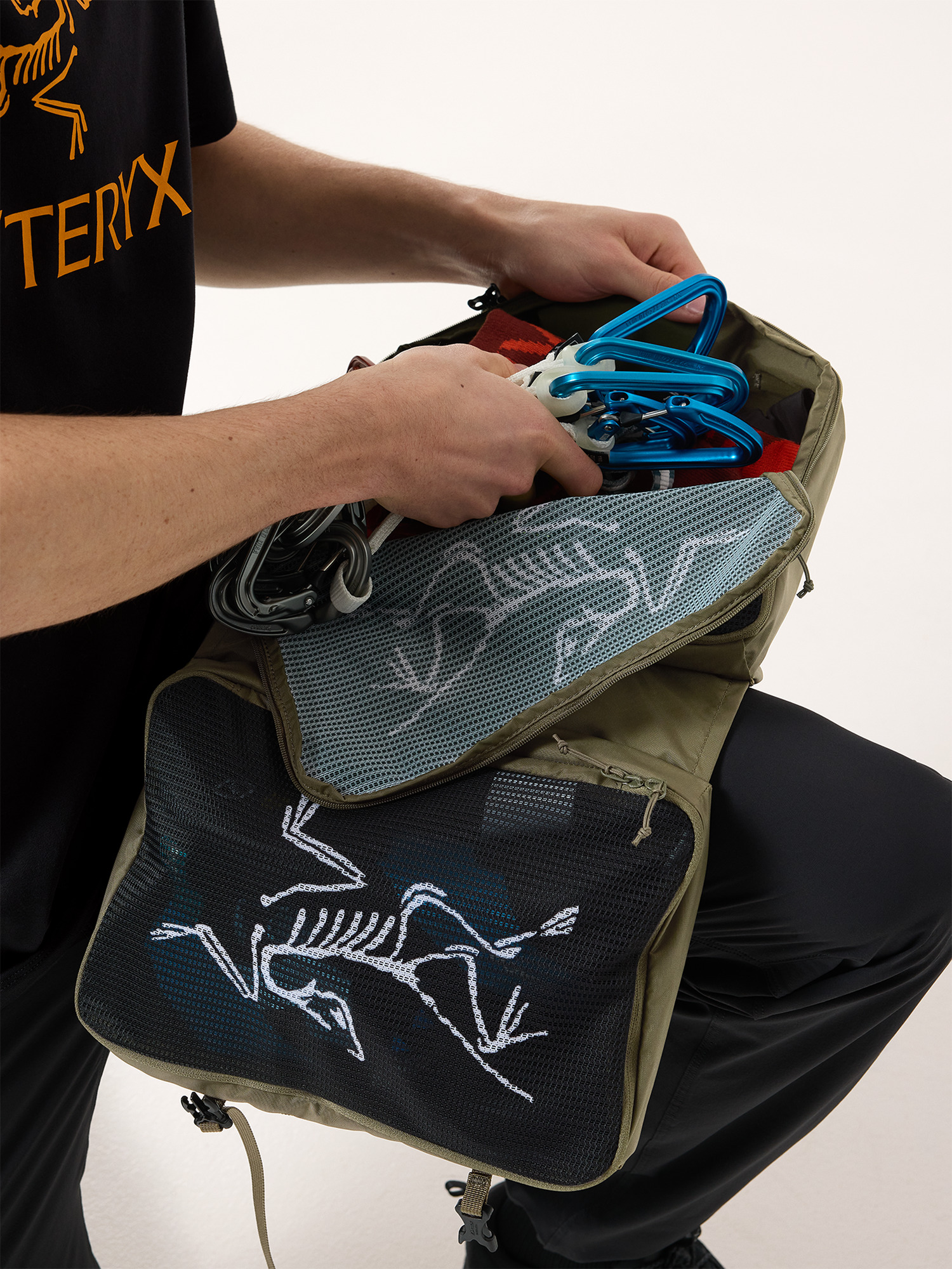 ARC'TERYX Index Gear Organizer 緑 FTCu7-m66210013168 | suginamikids.main.jp