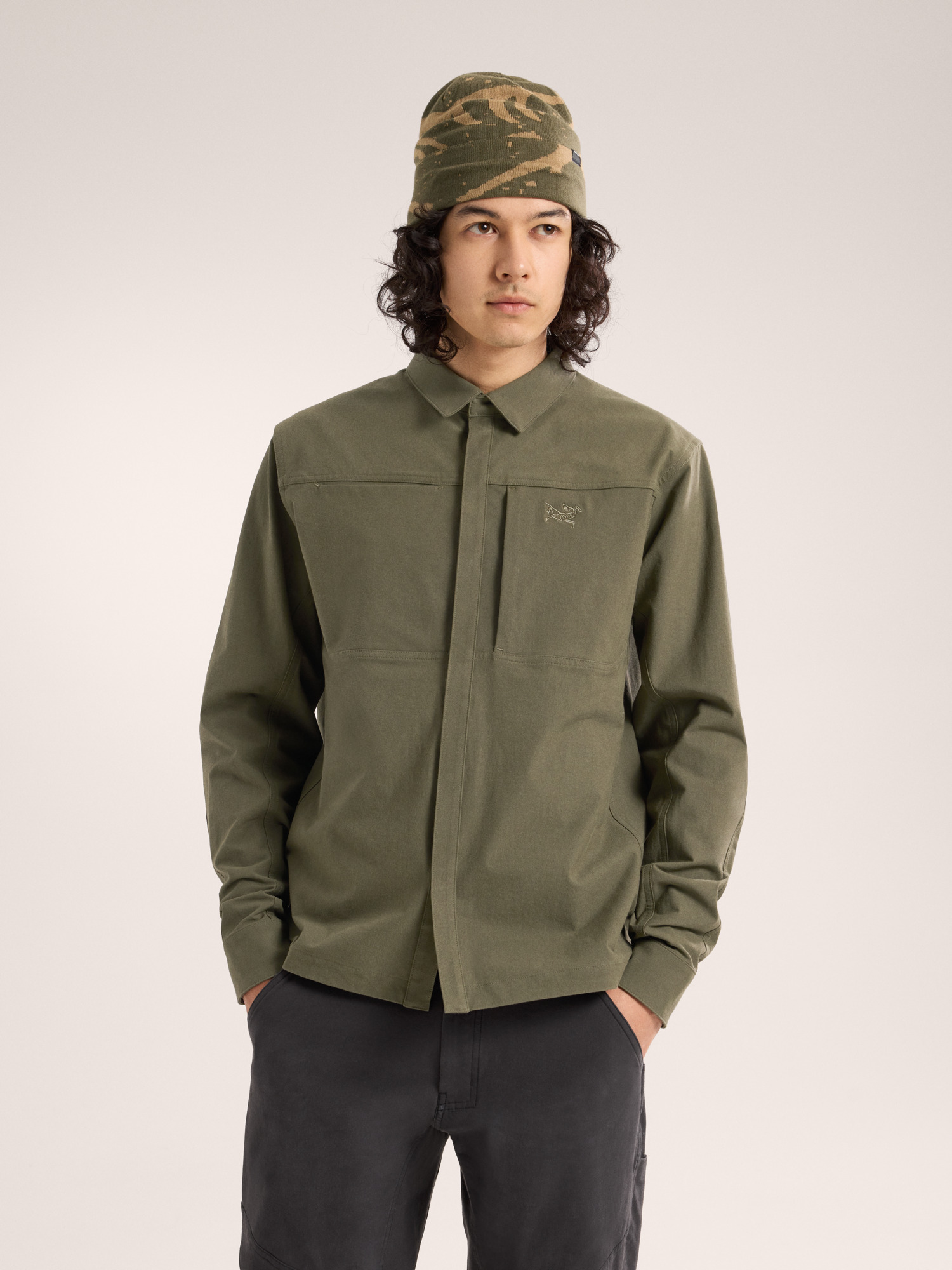 Cronin Cotton Overshirt Men's | Arc'teryx