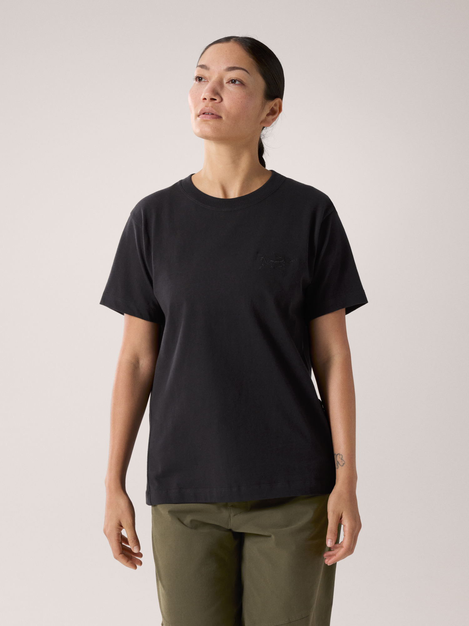 Kragg Cotton Little Bird Crew Shirt SS Women's | Arc'teryx