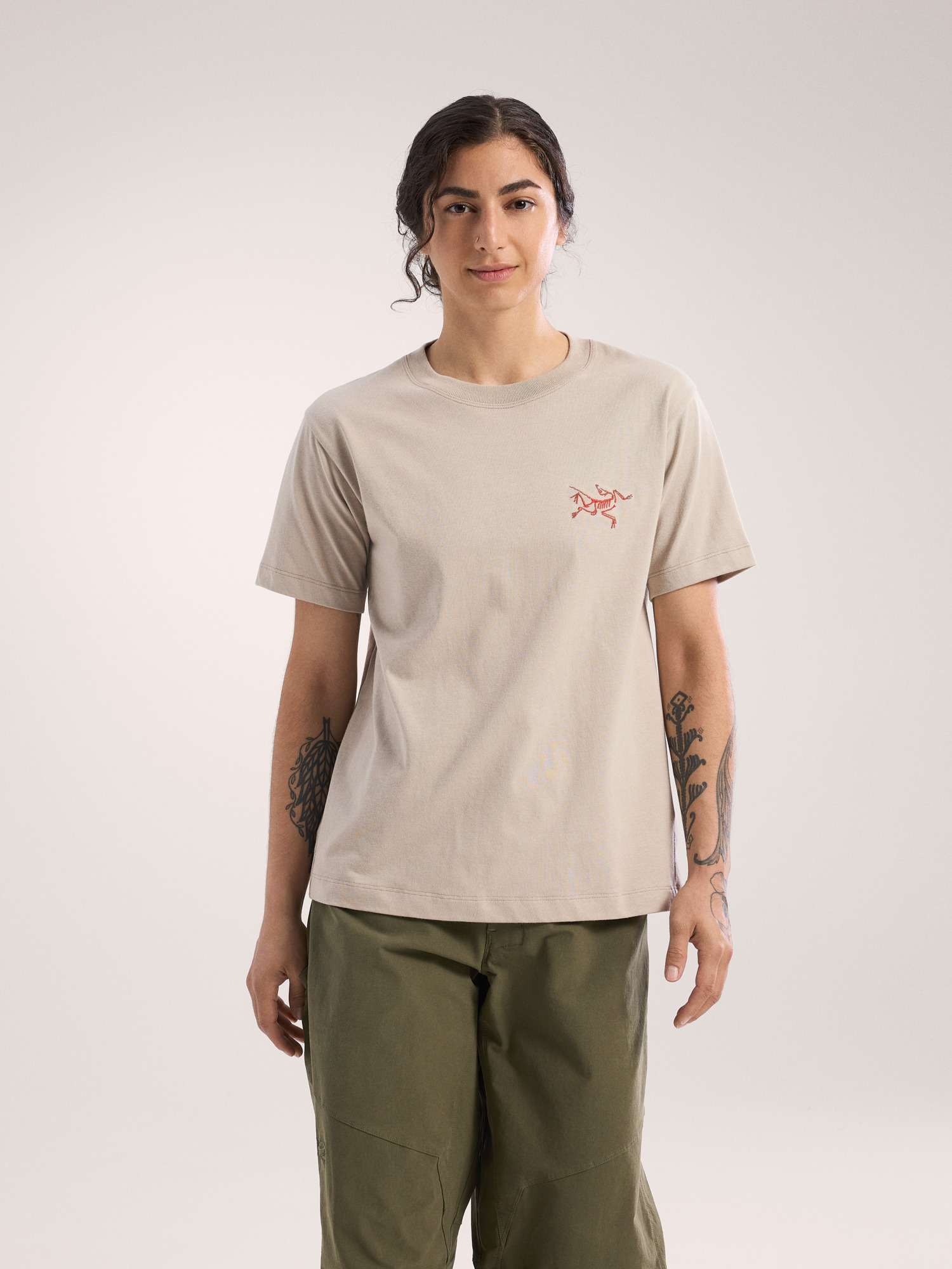 Kragg Cotton Little Bird Crew Shirt SS Women's | Arc'teryx