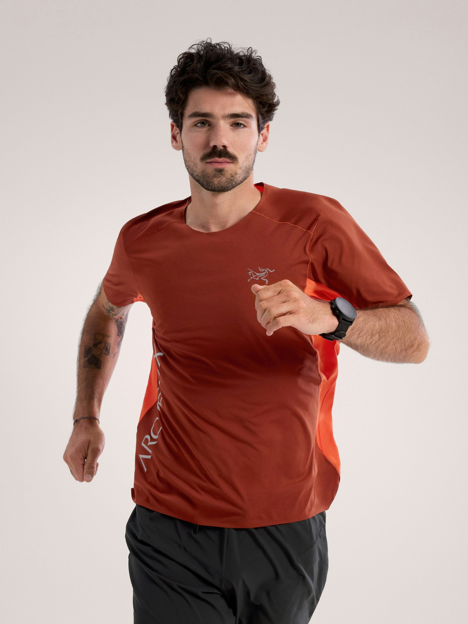 Norvan Downword Logo T Shirt Herren Arcteryx