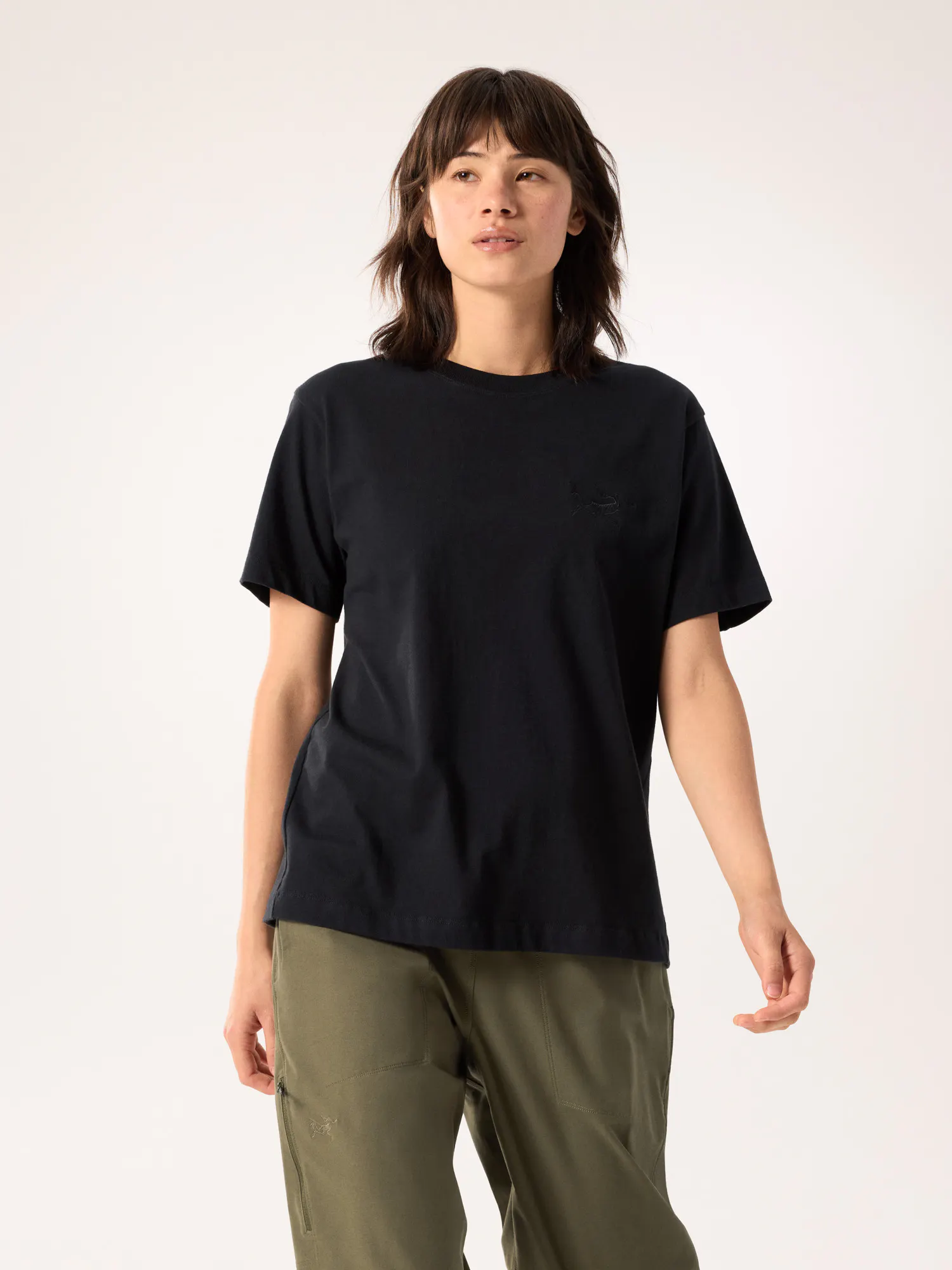 Kragg Cotton Little Bird Crew Shirt SS Women's | Arc'teryx United States