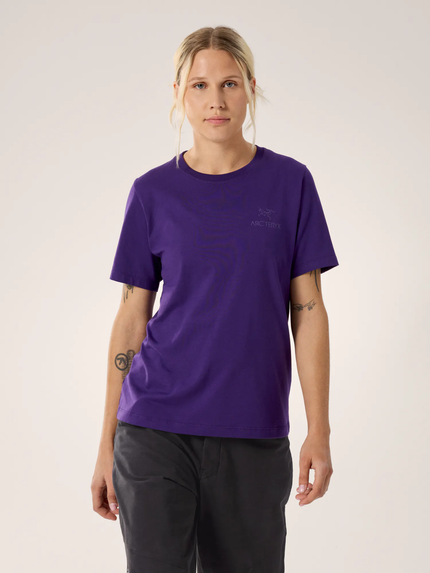 Kragg SL Cotton Emblem Crew Shirt SS Women's | Arc'teryx Canada