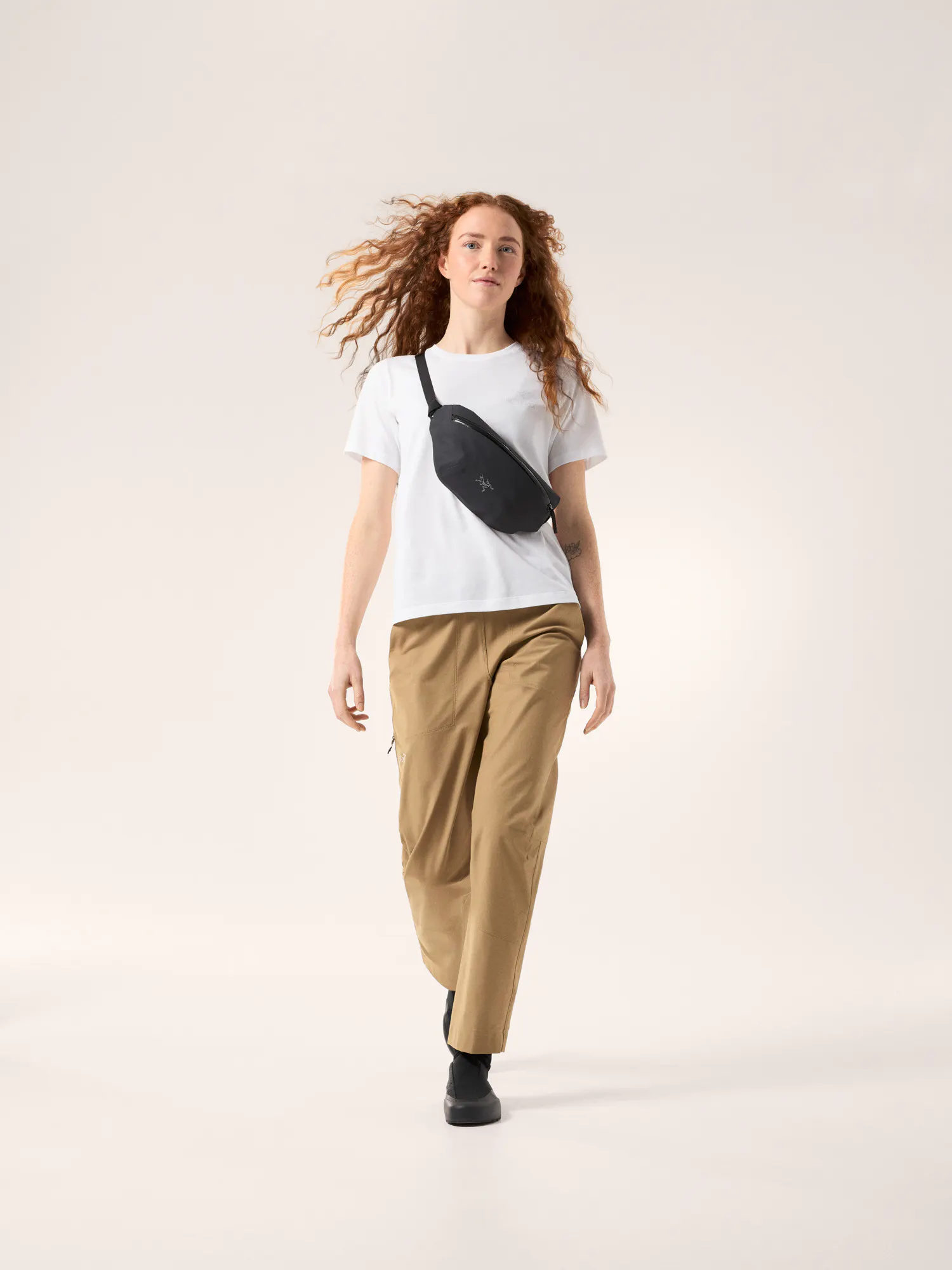 Kragg SL Cotton Emblem Crew Shirt SS Women's | Arc'teryx Canada