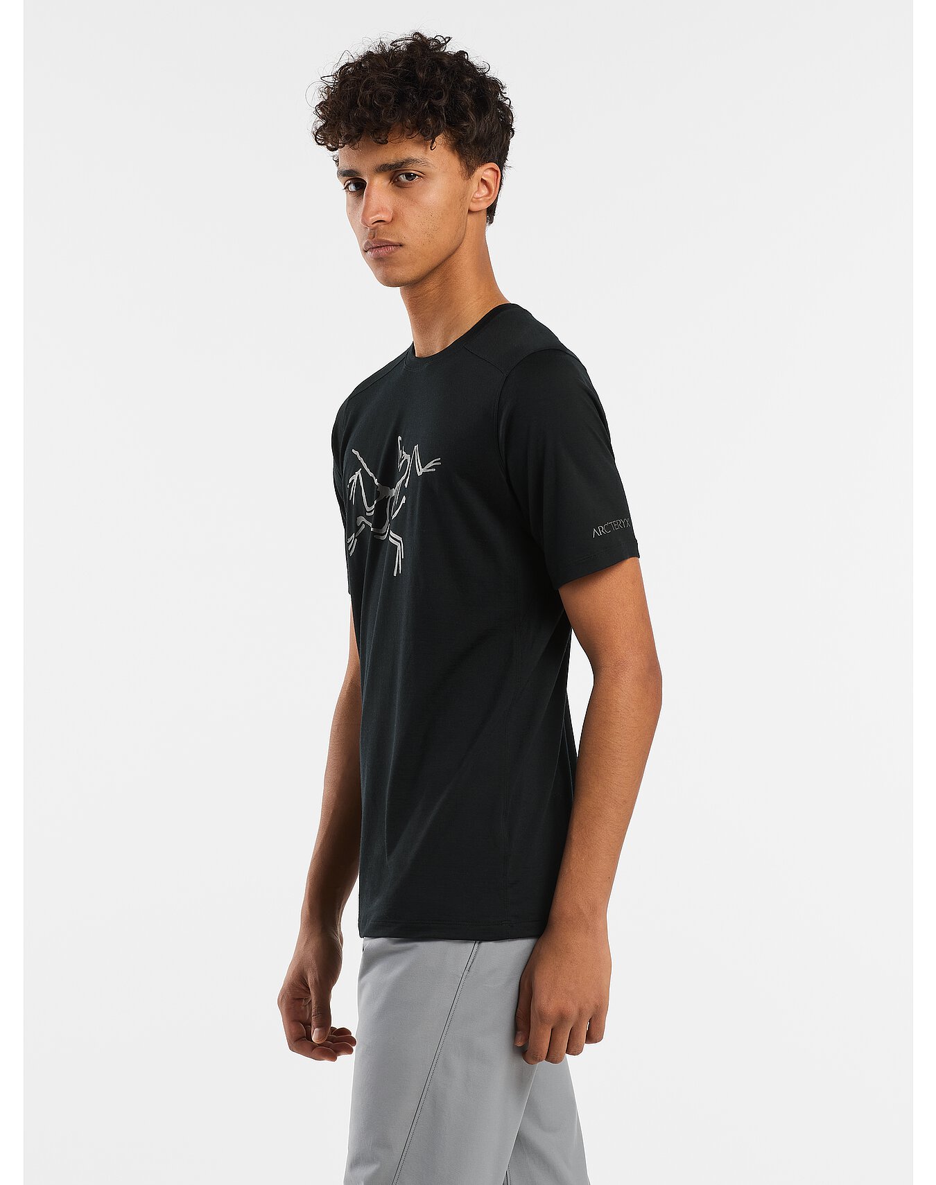 Ionia Merino Wool Logo Shirt SS Men's | Arc'teryx