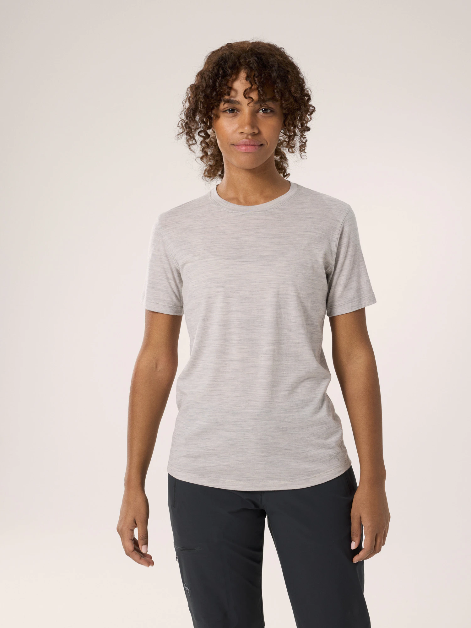 Lana Merino Wool Crew Neck Shirt SS Dame | Arc'teryx
