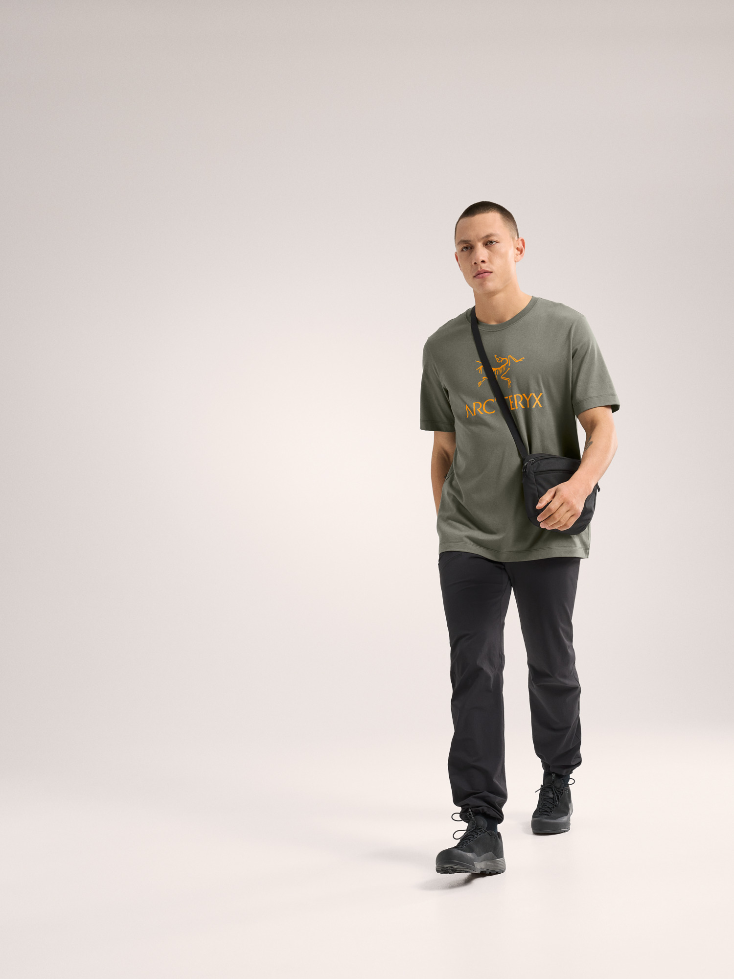 Arc'Word Logo Shirt SS Men's | Arc'teryx
