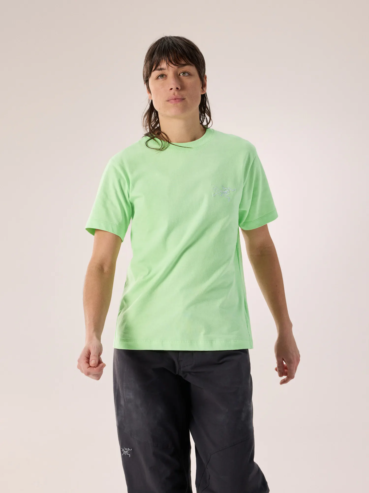 Kragg Cotton Little Bird Crew Shirt SS Women's | Arc'teryx