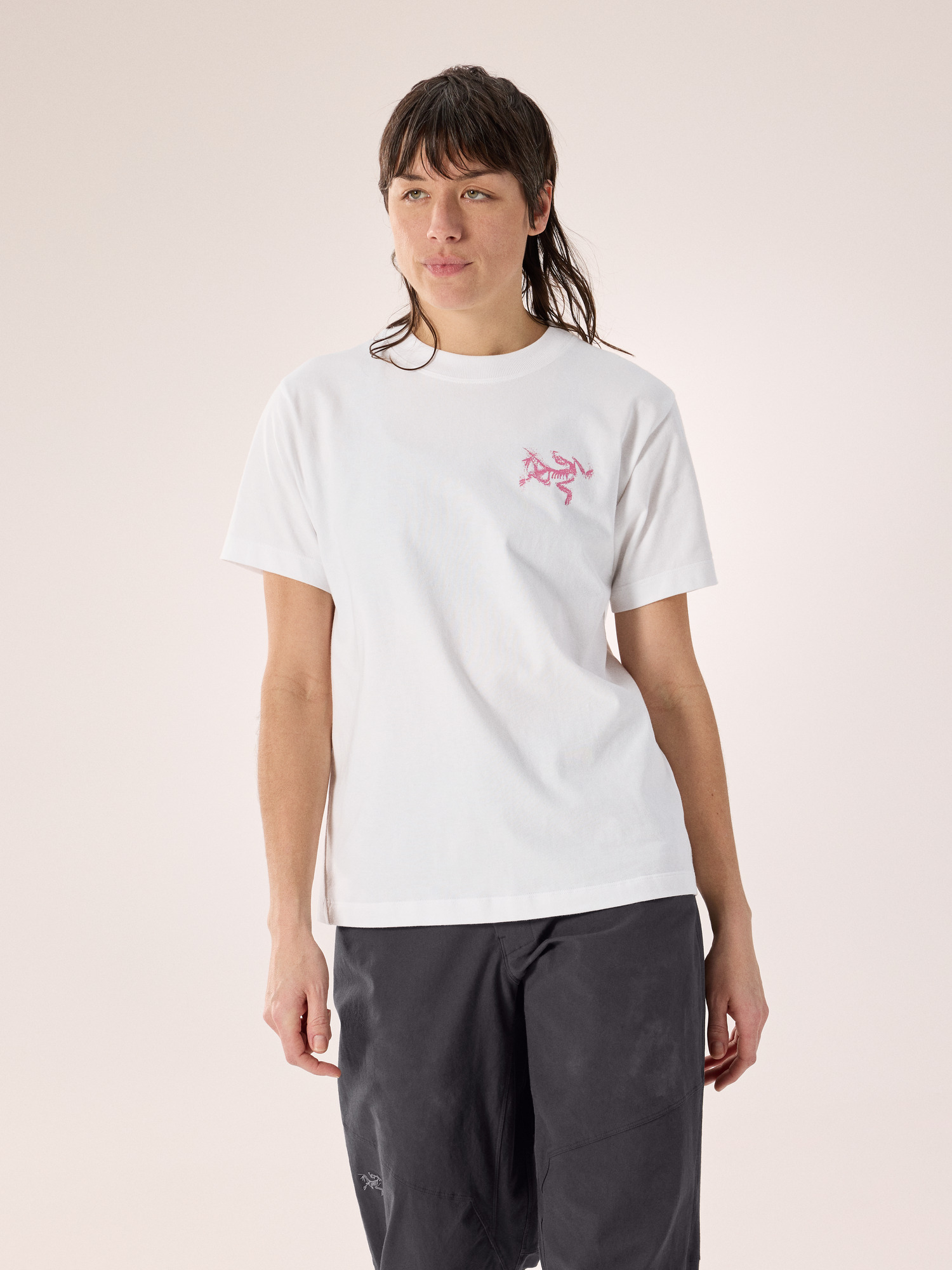 Kragg Cotton Bird Tile Crew Shirt SS Women's | Arc'teryx