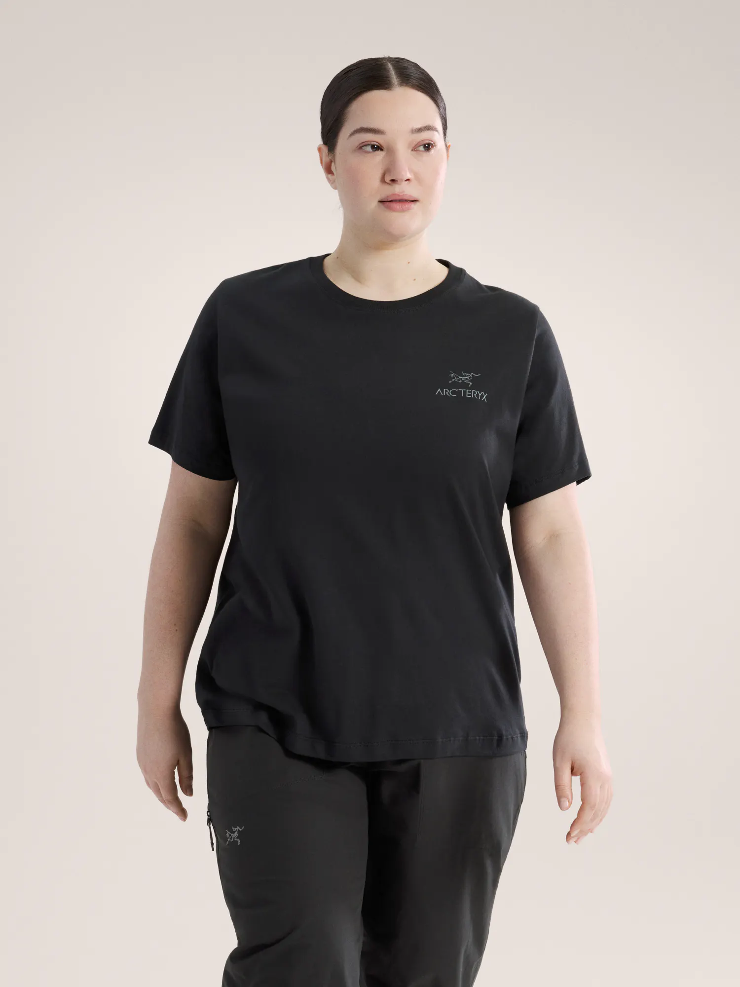 Kragg SL Cotton Emblem Crew Shirt SS Women's | Arc'teryx Canada