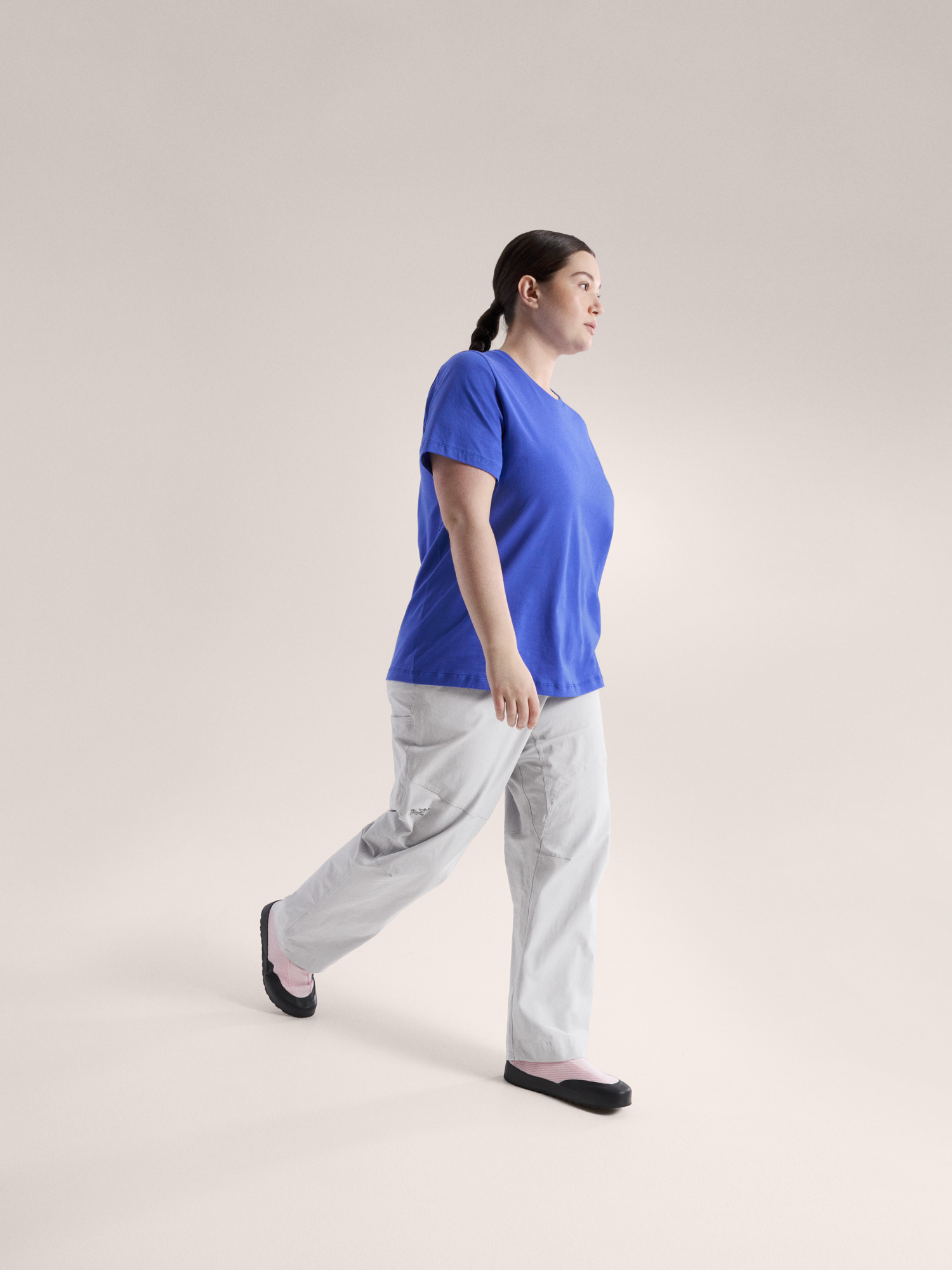 Kragg SL Cotton Emblem Crew Shirt SS Women's | Arc'teryx Canada