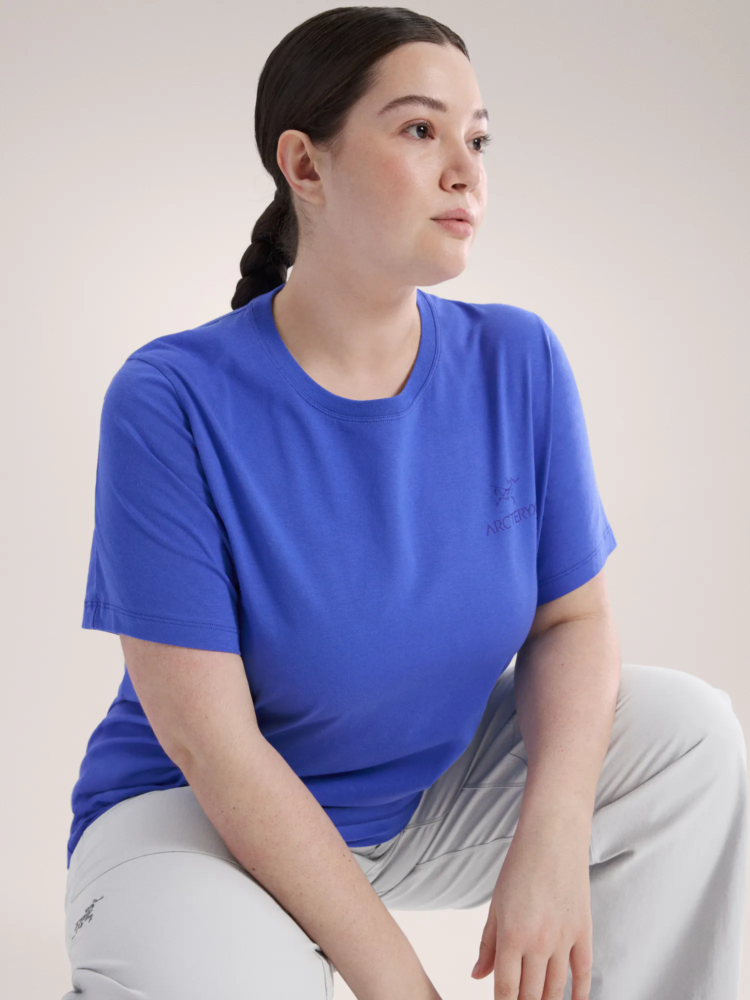 Kragg SL Cotton Emblem Crew Shirt SS Women's | Arc'teryx Canada