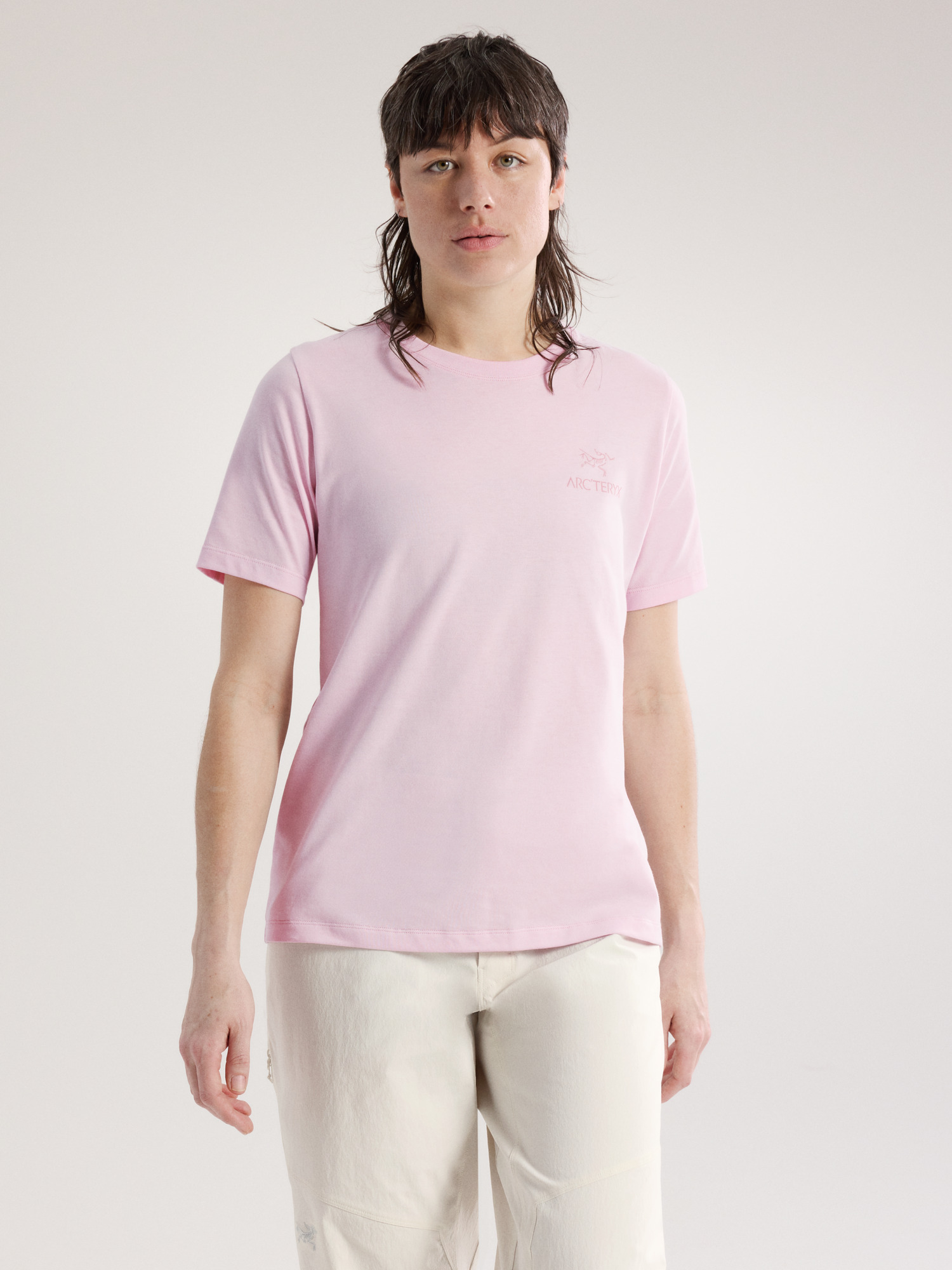 Kragg SL Cotton Emblem Crew Shirt SS Women's | Arc'teryx