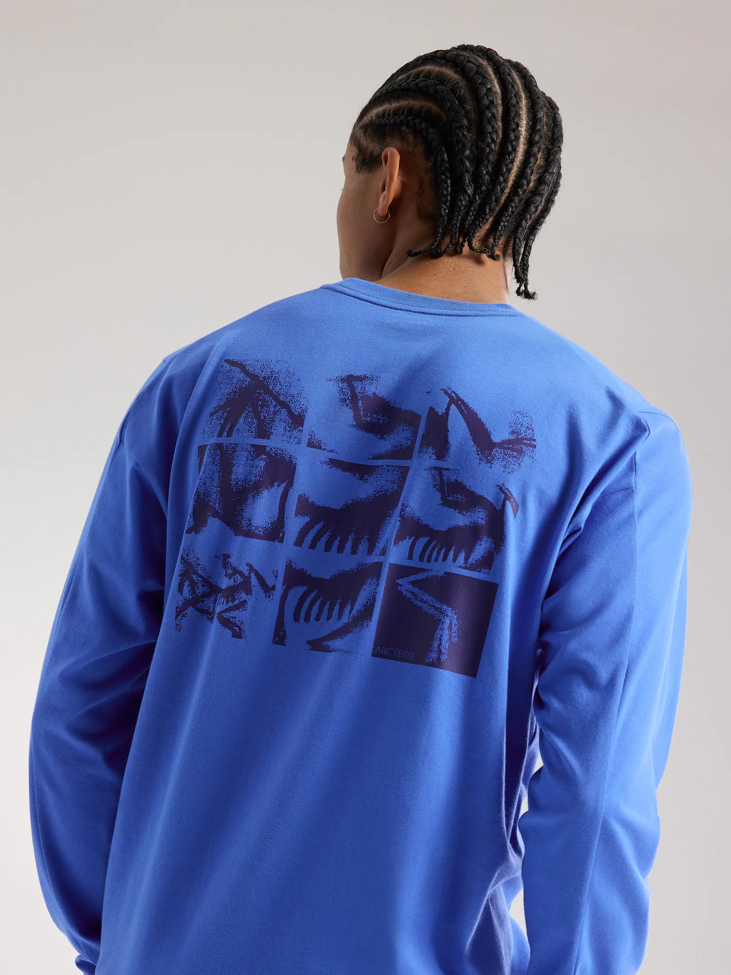 Kragg SL Cotton Bird Tile Shirt LS Men's | Arc'teryx