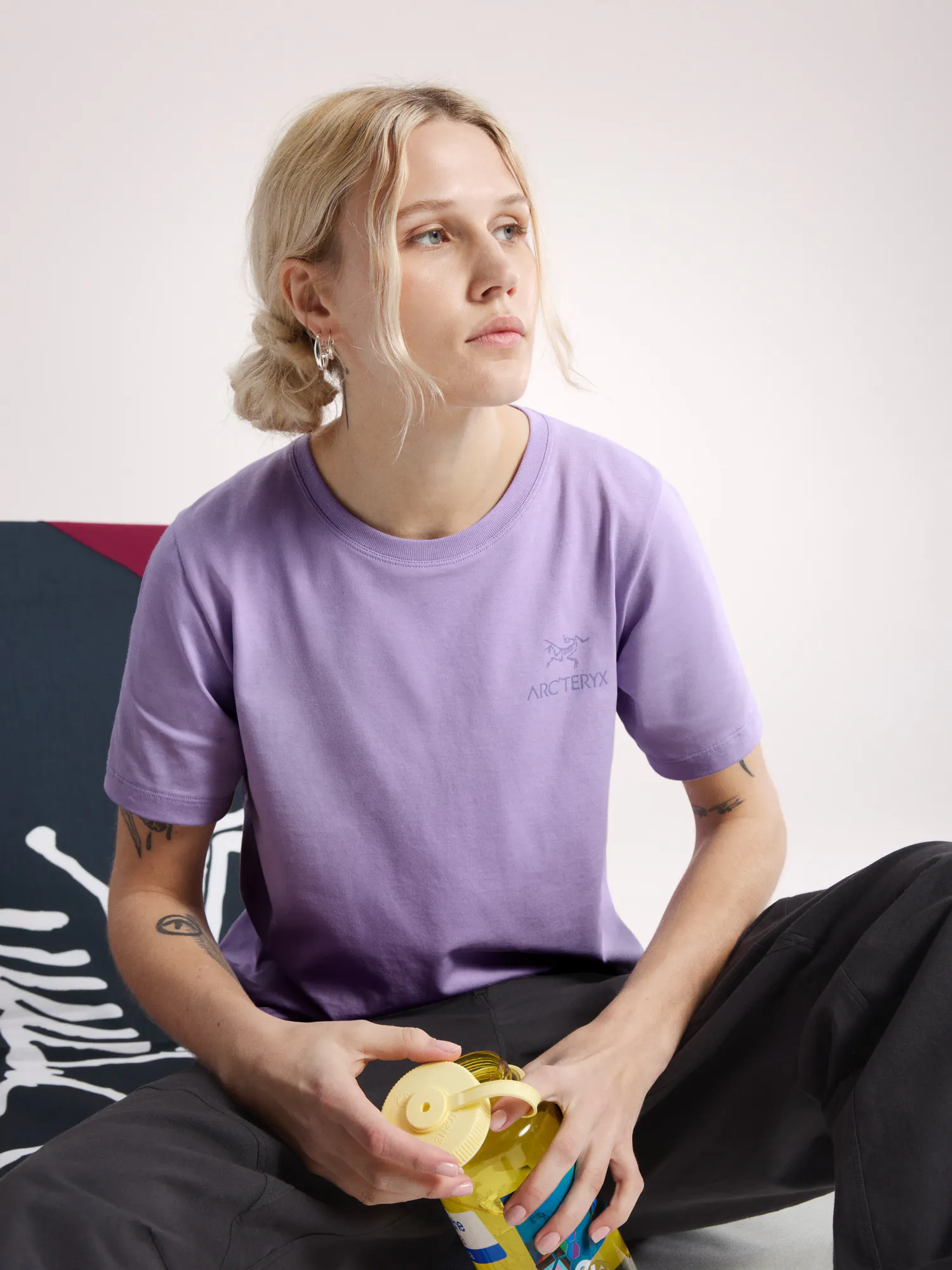 Kragg SL Cotton Emblem Crew Shirt SS Women's | Arc'teryx Canada